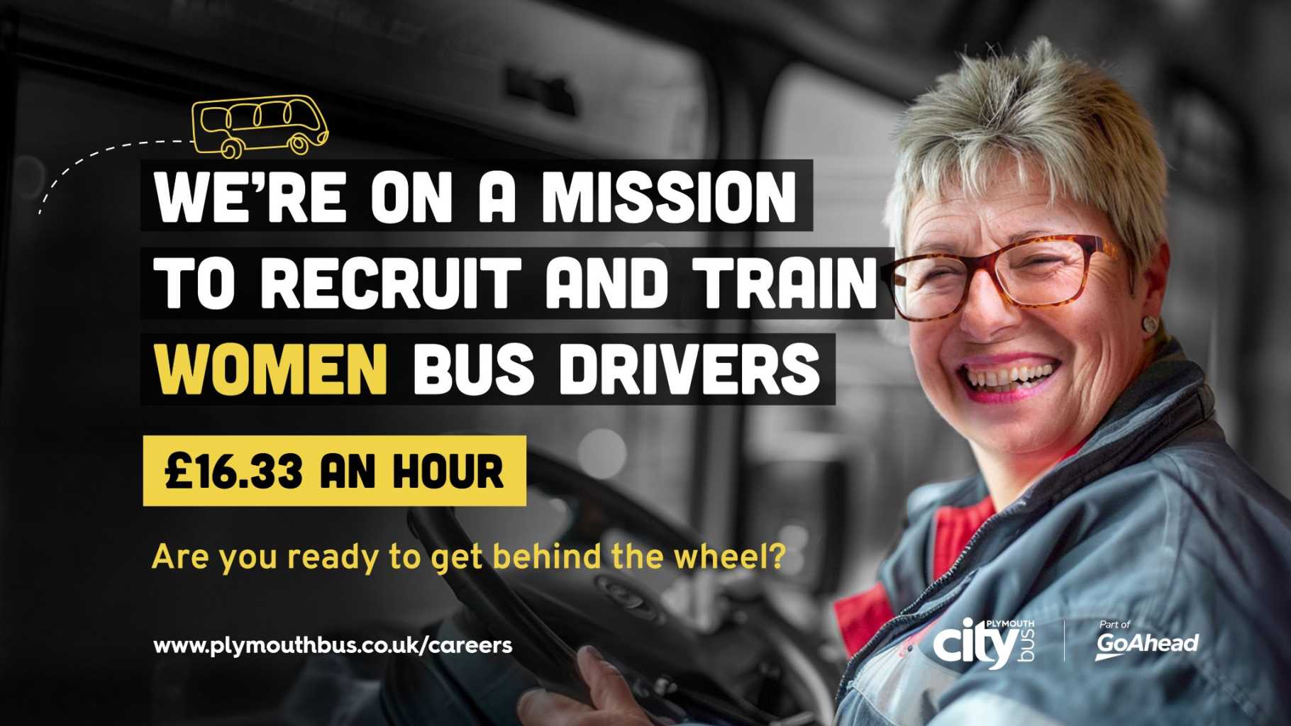 We're on a mission to recruit and train women bus drivers - Plymouth Bus