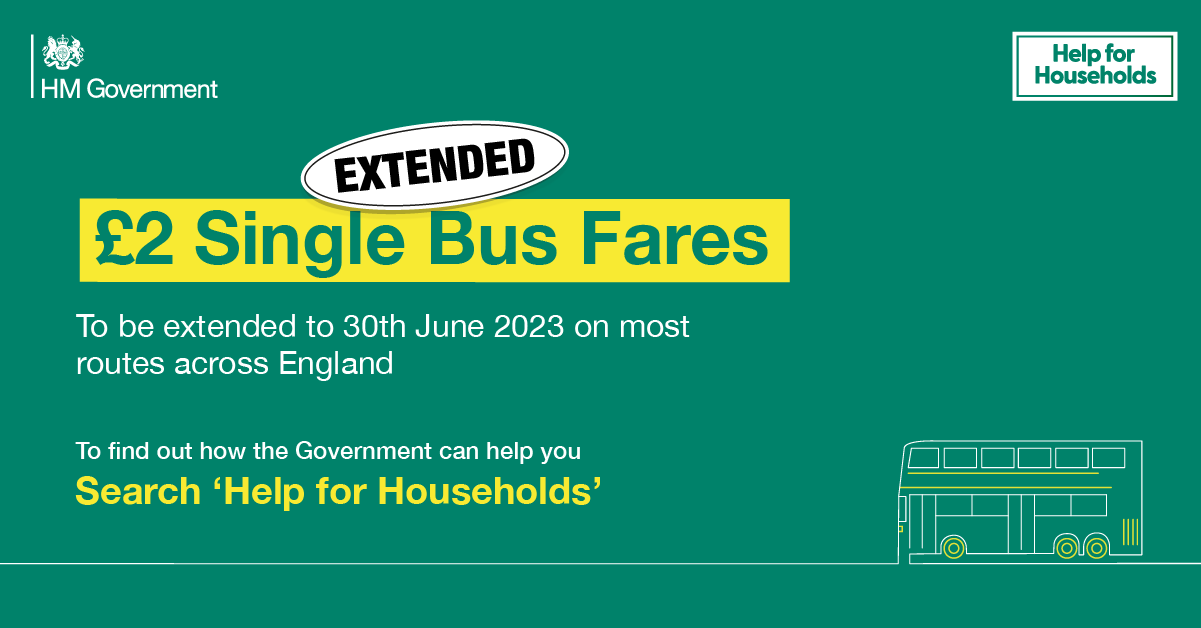 'Hop Around for £2' this Spring as bus fare cap extended until end of ...